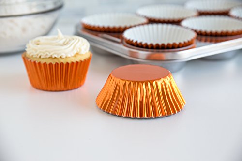 Fox Run Orange Cupcake Liner, Set of 32