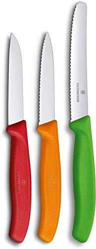 Victorinox Swiss Classic Multicolored 3-Piece Paring Knife Set