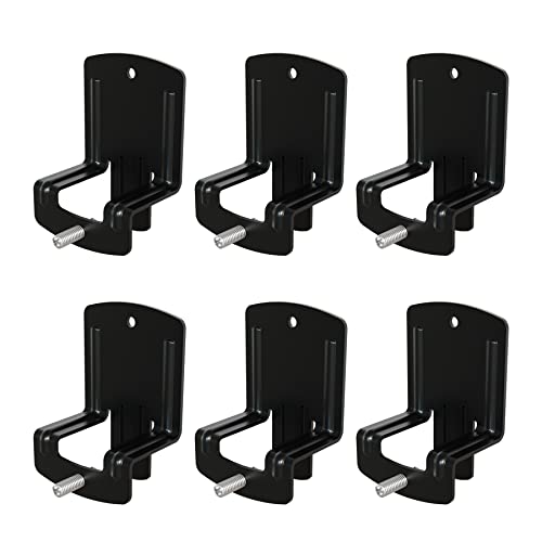 Homdock 6 PCS Non Slip Mattress Gaskets for Bed Frame/Anti-Slip Baffle/Mattress Gripper to Keep Mattress in Place/Elegant Black Finish