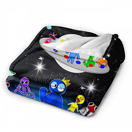 Game Blanket Throw 3D Cartoon Soft Blanket Warm Travel Throw Blankets Anime Living Room Blankets for Kids Adults - D 50"X 60"