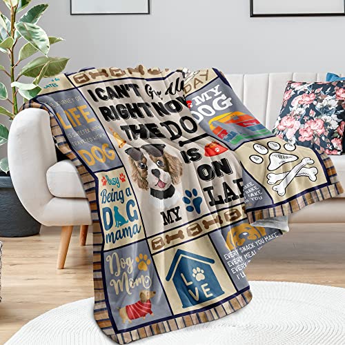 Dog Mom Gifts For Women, Dog Mom Gifts Throw Blanket 50"x60", Dog Lovers Gifts For Women, Gifts For Dog Lovers Women, Gifts For Dog Moms, Dog Mom Gift, Gift For Dog Lover, Best Gifts For Dog Owners