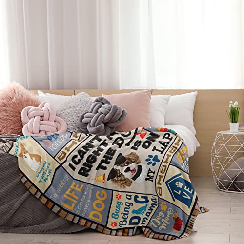 Dog Mom Gifts For Women, Dog Mom Gifts Throw Blanket 50"x60", Dog Lovers Gifts For Women, Gifts For Dog Lovers Women, Gifts For Dog Moms, Dog Mom Gift, Gift For Dog Lover, Best Gifts For Dog Owners