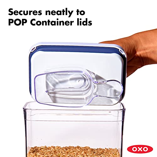 OXO Good Grips POP Container 1/2 Cup Scoop, Clear