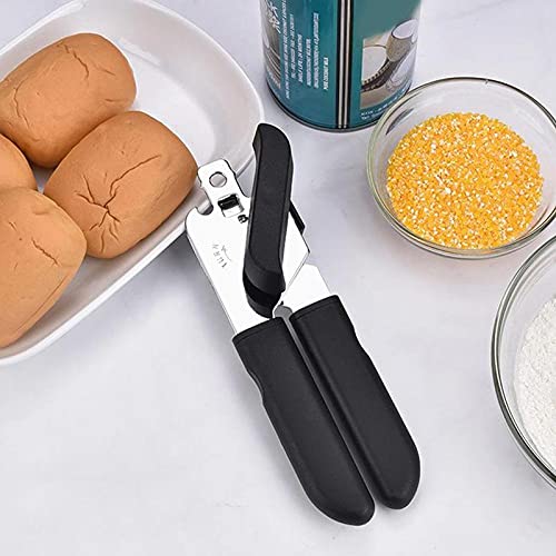 Best Can Opener Hand Manual - Stainless Steel Multifunctional 3in1 Manual Can Opener and Bottle Bear Opener with Sharp Blade Smooth Edge and Easy Grip Handle Easy to Use for Seniors Citizens