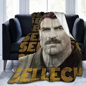 tom selleck blanket ultra-soft micro fleece blanket warm cozy plush bed blanket lightweight sofa throw blanket