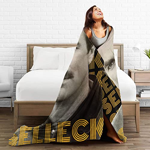 Tom Selleck Blanket Ultra-Soft Micro Fleece Blanket Warm Cozy Plush Bed Blanket Lightweight Sofa Throw Blanket