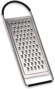 salt stainless steel flat coarse grater