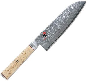 miyabi 5000 mcd santoku, wood (34374-181)