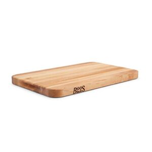 john boos chopping select maple edge grain cutting board, 18 inch x 12 inch x 1.25 inch, 18 inches x 12 inches x 1.25 inches