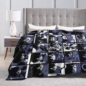 Anime Blankets Soft Plush Flannel Fleece Throw Blankets for Couch Sofa Bedding Living Room 60"x50"