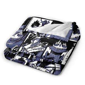 Anime Blankets Soft Plush Flannel Fleece Throw Blankets for Couch Sofa Bedding Living Room 60"x50"