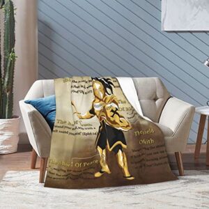 CQGWZF Armor of God Gifts Blanket Christian Gifts Throw Blanket Religous Gifts Bed Blanket Lightweight Cozy Plush Blanket for Bedroom Living Rooms Sofa Couch(60x50in)