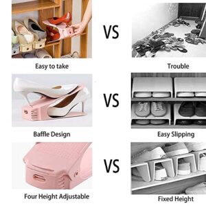 WAITLOVER 1pc Durable Adjustable Shoe Organizer Footwear Support Storage Cabinet Saving Shoes Closet Stand Shoebox Space Hot Slot Rack