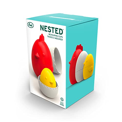 Genuine Fred Nested Hen and Chick Dry Measuring Cups