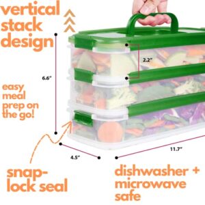 Smart Bamboo Cutting Board With Containers, Locking Lid, and Built-in GRATER. Easy To Clean Food Prep Station With Trays. Extra Large Smart Cutting Board Set with Stackable Containers For Easy Storage