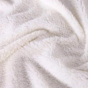 Melory Viking Raven Hooded Blanket Polyester Print Wearable Blanket Sherpa Fleece Throw Blanket Wrap Soft Microfiber Novelty Blanket for Adults and Youth White 60 x 80 inch