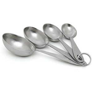 lindy's mpc4 4-piece stainless steel measuring scoop set