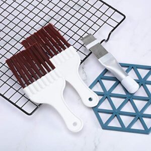 3 Pieces Air Conditioner Condenser Fin Cleaning Brush, Stainless Steel Air Conditioner Fin Cleaner, Refrigerator Coil Cleaning Whisk Brush