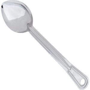 Winco BSOT-13 Solid Stainless Steel Basting Spoon, 13-Inch,Medium