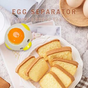 Cartoon Egg Separator Mini Egg White and Yolk Separator Practical and Simple Ceramic Egg Separator Suitable for Kitchen Baking Small Tools