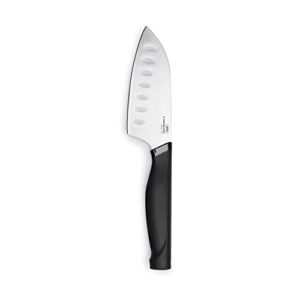 oxo good grips mini santoku knife,black/silver,small