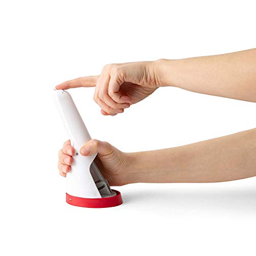 Chef'n Hand-Held Slicer Strawberry Slicester, Cherry/Meringue