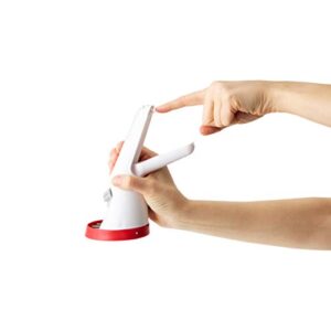 Chef'n Hand-Held Slicer Strawberry Slicester, Cherry/Meringue