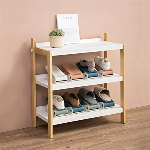 KNFUT Shoe Slots, 1 Pieces of Space-Saving Cupboard Closet Stand Shoe Storage Rack Durable Adjustable Shoe Storage Box Footwear (Color : 02)