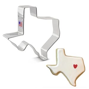 texas cookie cutter 5" made in usa by ann clark