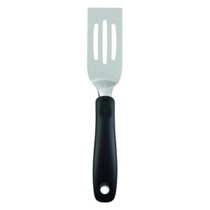 oxo good grips stainless steel cut and serve turner, black