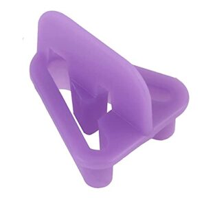 40pcs Alphabet Cookie Cutters Set Purple Plastic Letter Icing Cake Decorating Fondant Number Cutters Mould Tools for Sugarcraft Biscuit Pastry Plunger Baking