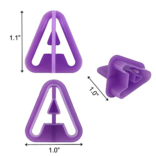 40pcs Alphabet Cookie Cutters Set Purple Plastic Letter Icing Cake Decorating Fondant Number Cutters Mould Tools for Sugarcraft Biscuit Pastry Plunger Baking