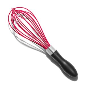 OXO Good Grips 9-Inch Silicone Whisk - Red