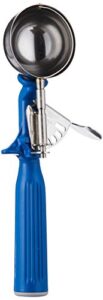 vollrath 2 oz stainless steel disher - size 16,dark blue