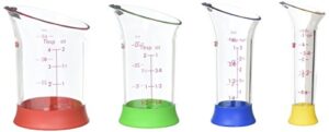 oxo 4 piece mini measuring beaker set 1263680