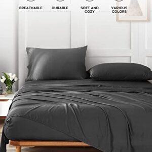 BB BLINBLIN Bamboo Soft and Breathable Duvet Cover for Weighted Blankets (60''x80'') - Black Print