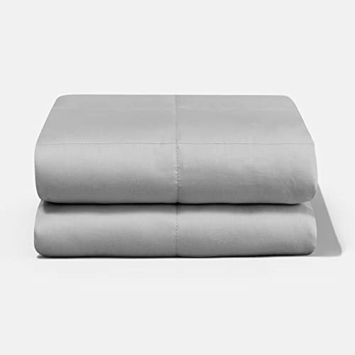 Gravity Blanket New Basics Weighted Blanket for Adults, 15 lbs Gray 48"x72", The Original Weighted Blanket for Sleep, Premium Cotton Made Blanket, Breathable Washable Blanket