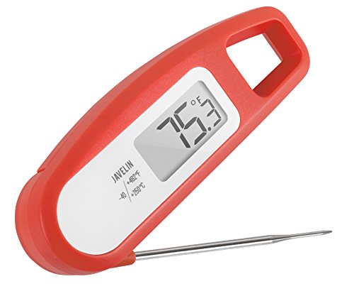 Lavatools PT12 Javelin Digital Instant Read Meat Thermometer for Kitchen, Food Cooking, Grill, BBQ, Smoker, Candy, Home Brewing, Coffee, and Oil Deep Frying