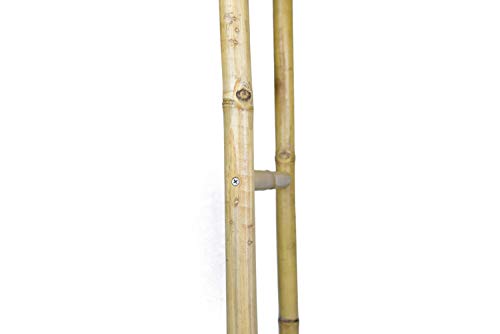 Statra Bamboo Bath Towel Ladder Rack 6 Ft, 72 x 20 x 2 Inches, Natural