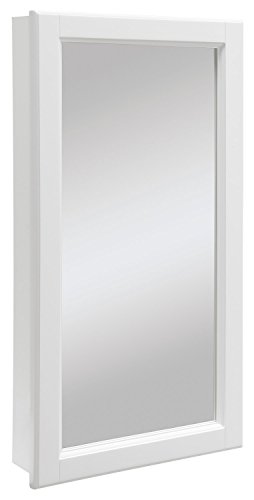 Design House 545111-WHT Wyndham Med Cab, 16-inch, Single Door