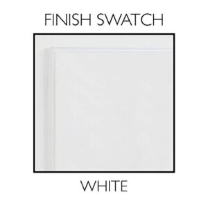 Design House 545111-WHT Wyndham Med Cab, 16-inch, Single Door