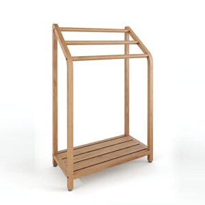 the original sula versatile teak towel rack