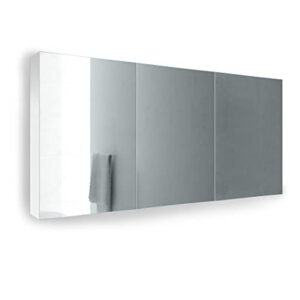 Krugg Medicine Cabinet | Recess or Surface Mount | Blum Hinge 170 Degree Soft Close| (72"x36")