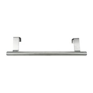 HEVSTIL 2Pcs Stainless Steel Towel Bar Rack 9 Inch Over Door Towel Rack Bar Holders Modern Kitchen Over Cabinet Towel Bar Rack Hanger Installation On Over Cabinet Cupboard Doors