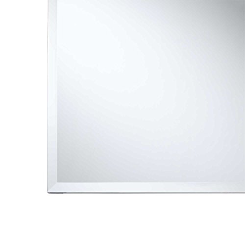 Signature Hardware 413206 Acwel 24" x 30" Recessed Mount Frameless Single Door Medicine Cabinet with Reversible Door Swing