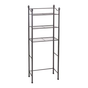 organize it all 3 tier over the toilet bathroom storage space saver - oil rubbed bronze (17571w1p)