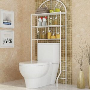 bilpikogoo over the toilet storage, 3-tier bathroom organizer over toilet rack, bathroom space saver shelving furniture behind toilet storage