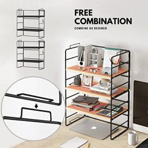 idee-home Toilet Shelf Space Savers Organizers, Bathroom Toilet Organizer Rack Over The Toilet Storage Black, Toilet Top Organizer Over The Bathroom Sink Shelf for Bathroom Above Toilet Small Space