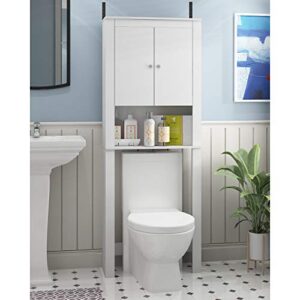 Furinno Indo Double Door Bath Cabinet, White