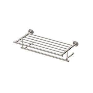 gatco 1818sn latitude ii towel rack, 18 inch, satin nickel